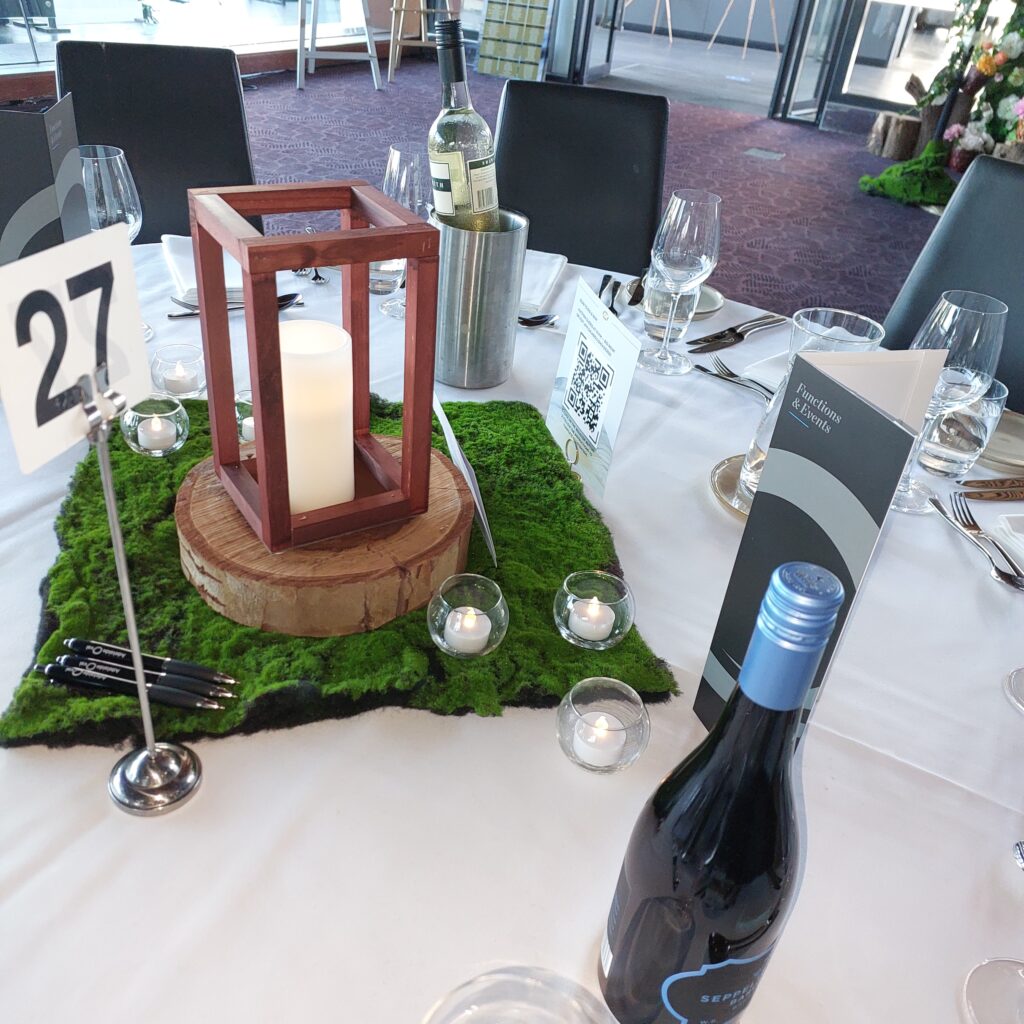 Open Wooden Lantern - Style To Hire Adelaide